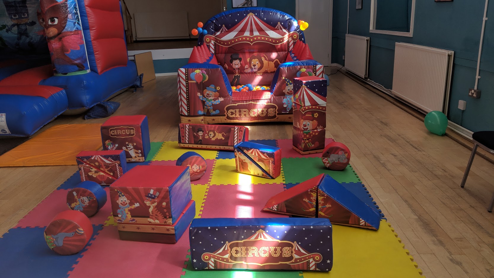 Circus Soft Play Premiere Package Hire - Born 2 Bounce