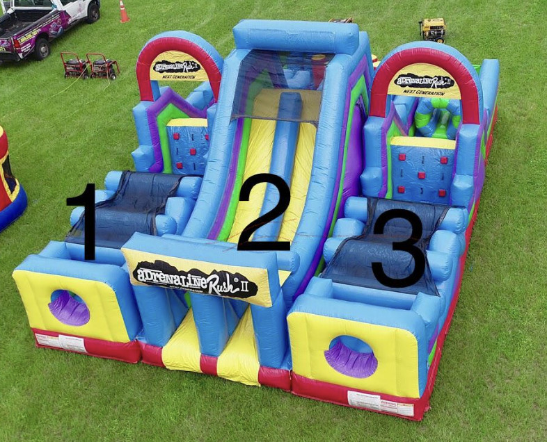 Adrenaline Rush Obstacle Course - Piece 2 - Hire in Calgary | Bounce it ...