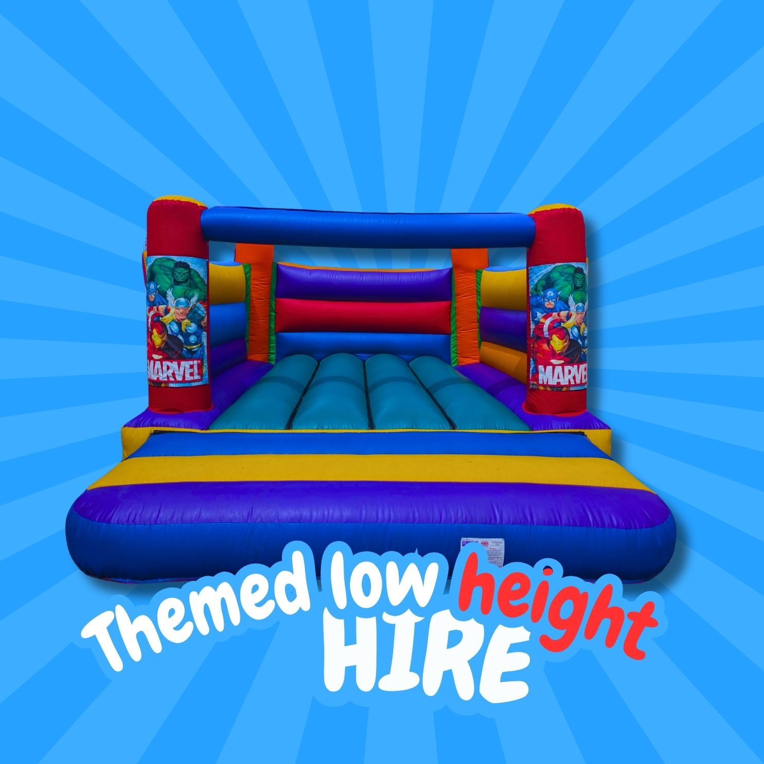 Indoor Low Height Castle Hire Newport