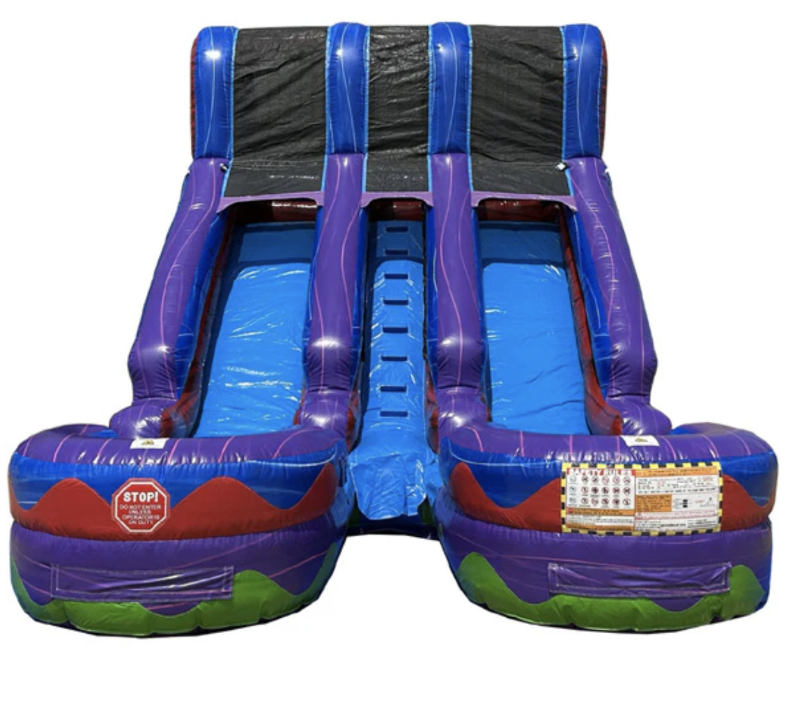 15 Foot Dual Lane Slide - Inflatable Rentals In Columbus in Ohio ...