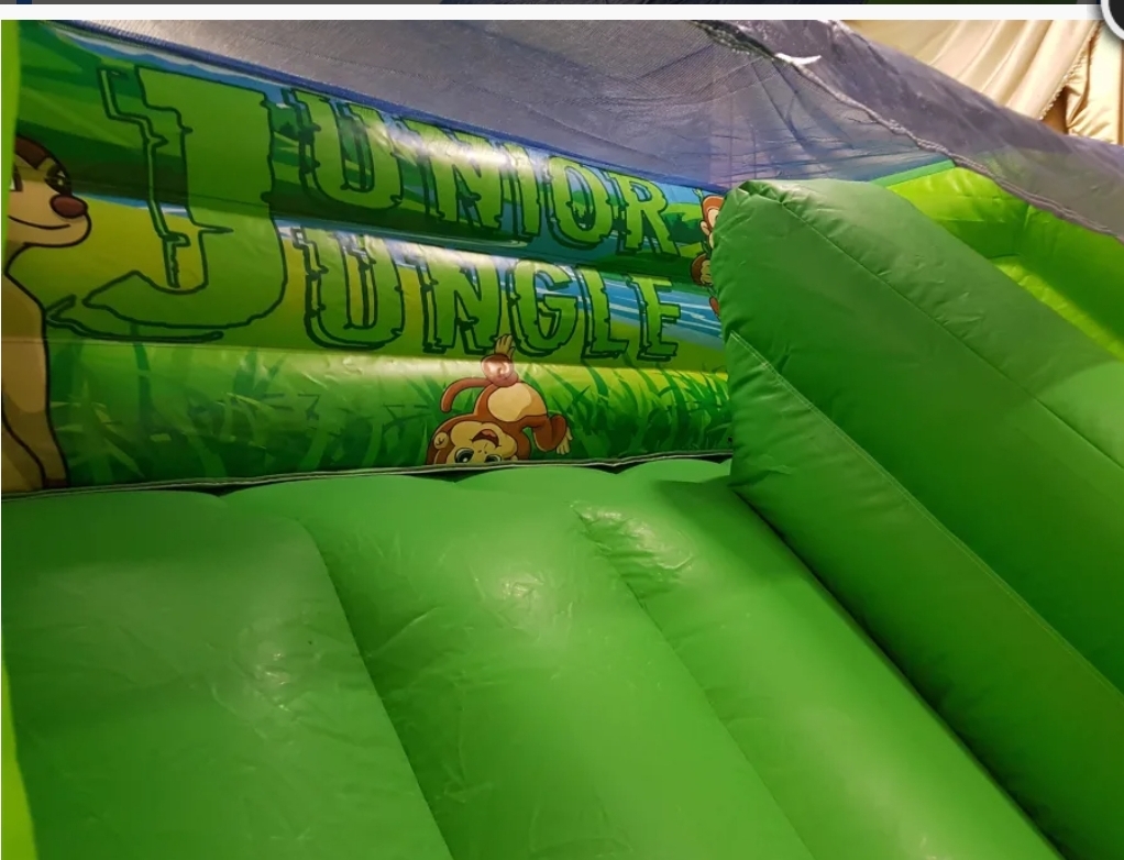 Jungle Slide with 5ft Platform. 12ftx12ftx8.5ft. - Bouncy Castle Hire ...