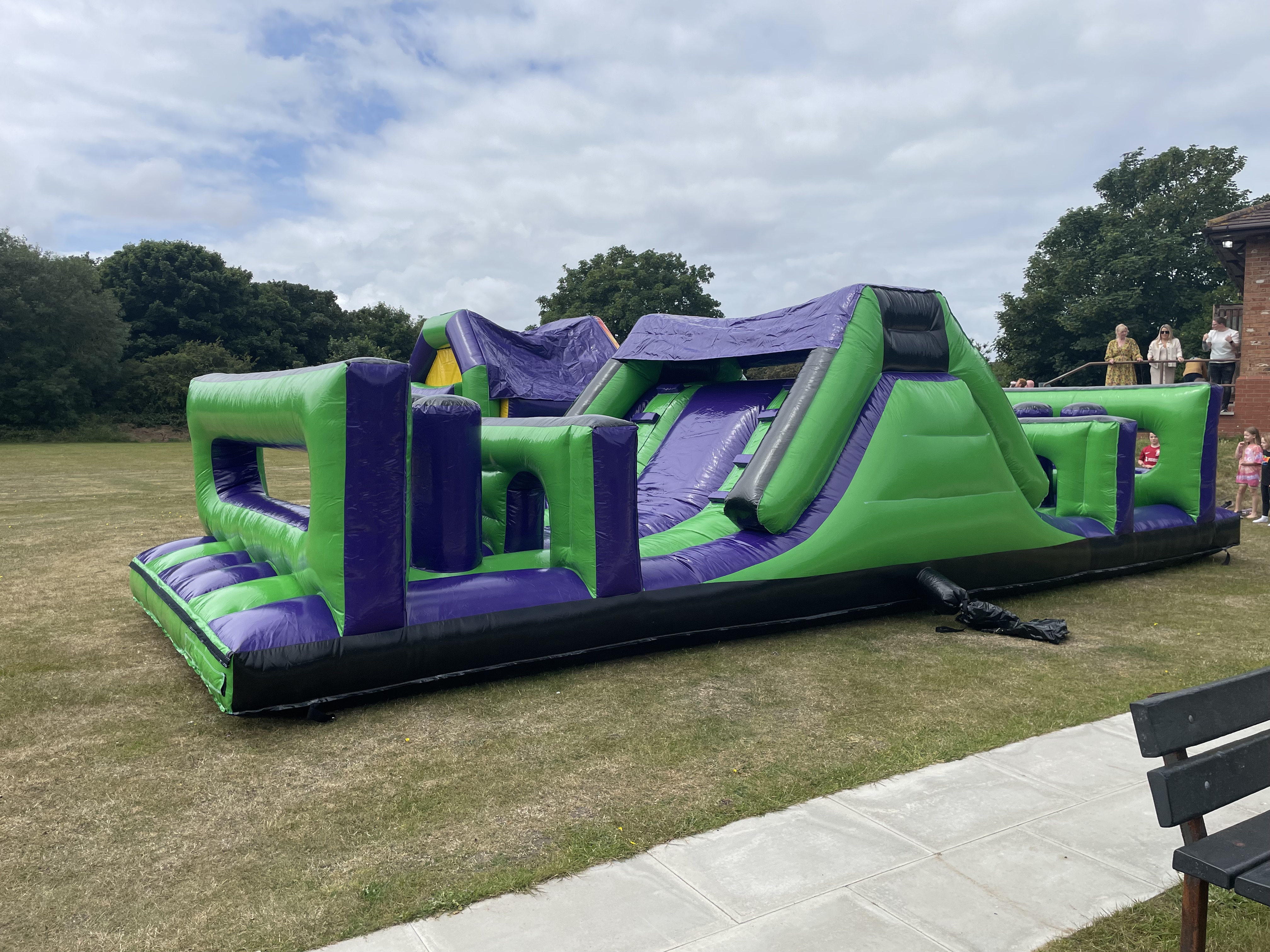 Large Inflatable Obstacle Course Hire | Caldy, Birkenhead, Wirral