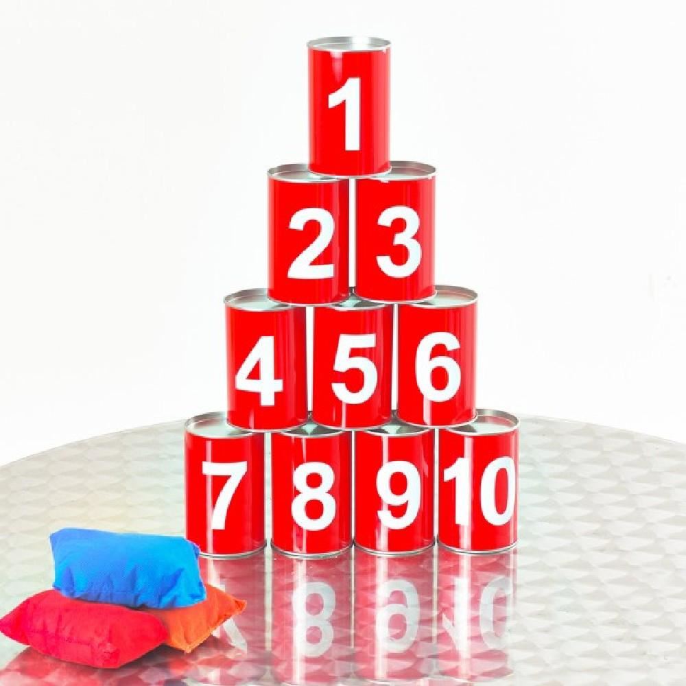 Tin Can Toss Hire Adelaide | Classic Carnival Game for OSHC & Parties