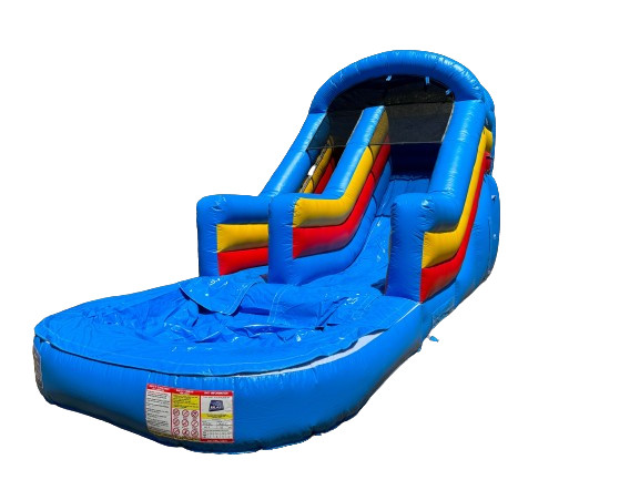 Big Blue Water Slide Hire Gold Coast | Inflatable Water Slide Rentals