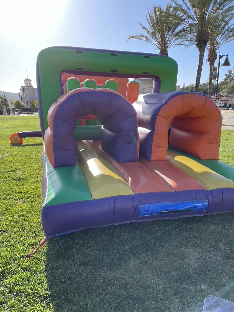 40ft Colorful Obstacle Course - Hire in Menifee