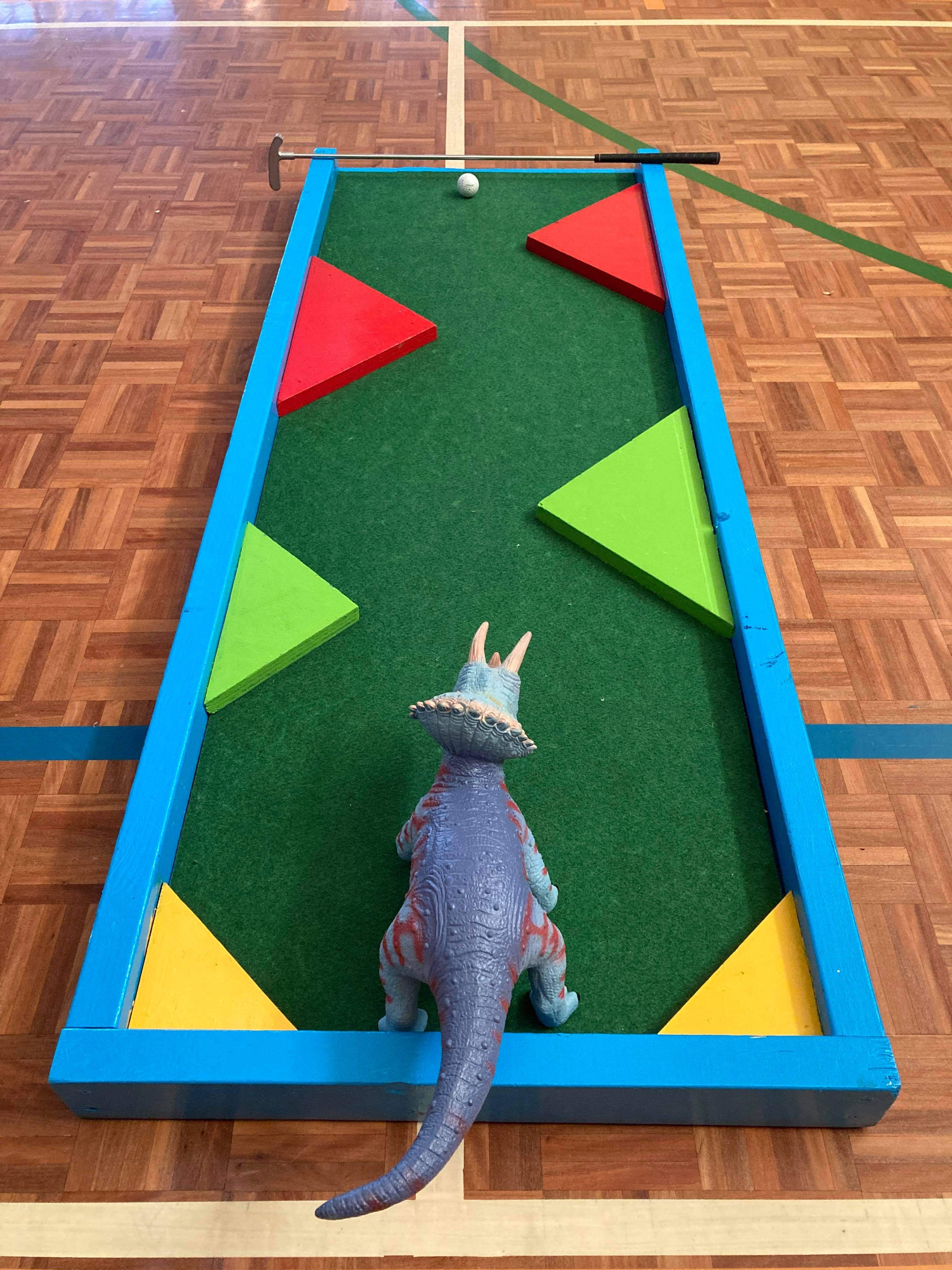Affordable Wooden Mini Golf Hire Adelaide 9-Hole Course Castle Capers