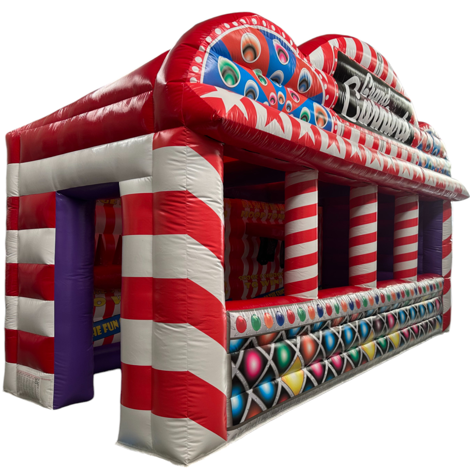 BBOL-159A - 20x8x12ft - Inflatable 4 in 1 Funfair carnival stall MK3 ...
