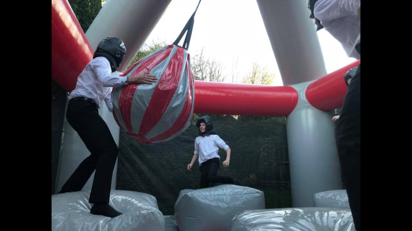 Human Demolition Zone / Wrecking Ball - Bouncy castle, inflatables, and ...