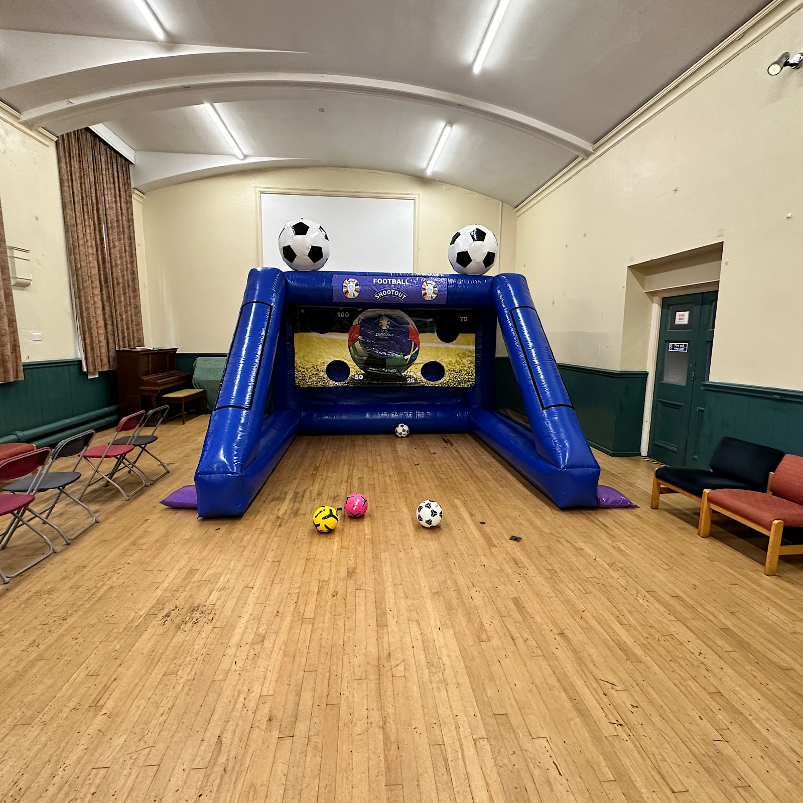 Premium Inflatables at St Edmund’s Church Hall Bouncy Castle Hire LS8