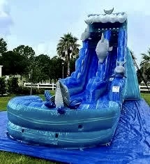 19ft Dolphin Slide - Rental in Utah | Sky High Fun Rentals