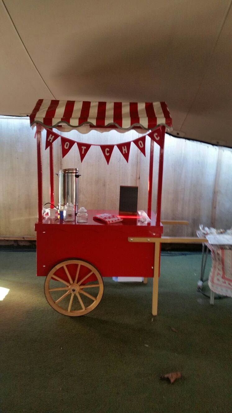 Hot Chocolate Stand Hire,Christmas Hot Chocolate Cart Hire,London,UK