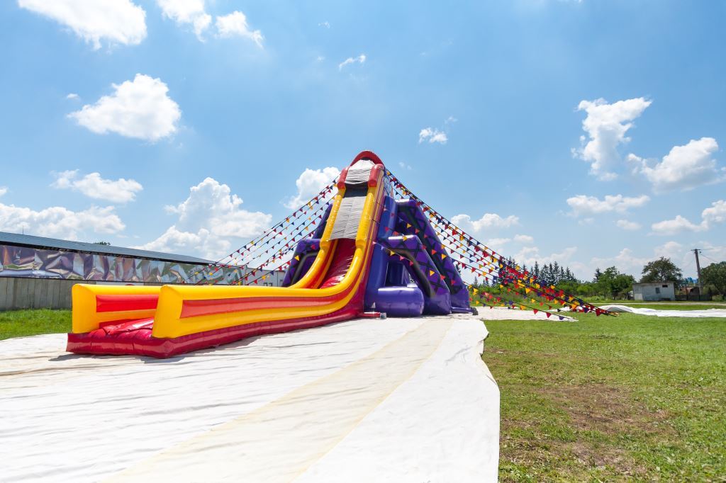 Mega Falls Slide / Water Slide (THE LARGEST SLIDE IN THE WHOLE OF ...