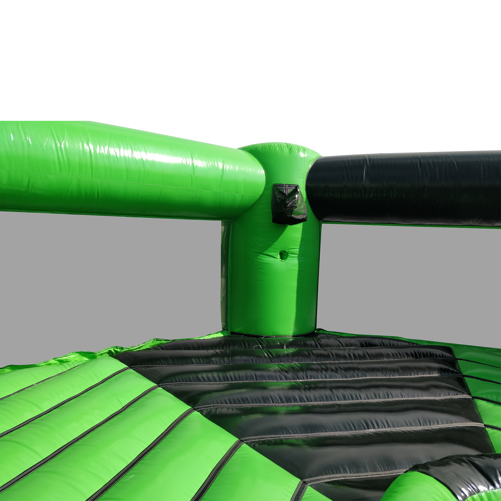 BBOL-103 - Bungee Dash - 33x34x8.8ft - (Green & Black) - 6 PLAYER Hippo ...