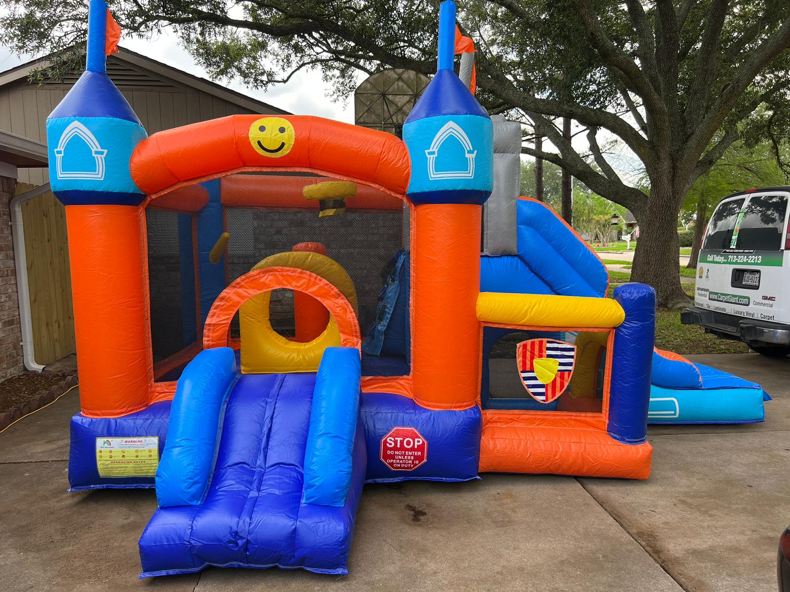 TODDLER MIDNIGHT OBSTACLE MOONWALK - Inflatable,Tent & Bounce House ...