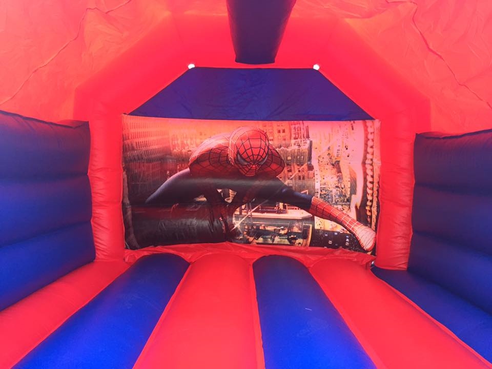 12x15ft Spider-Man Themed Bouncy Castle - Bouncy Castle Hire in Dublin ...