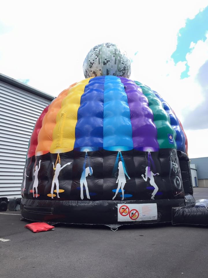 16x20ft Large Glitter Disco Dome - Bouncy Castle Hire in Dublin | Luke ...