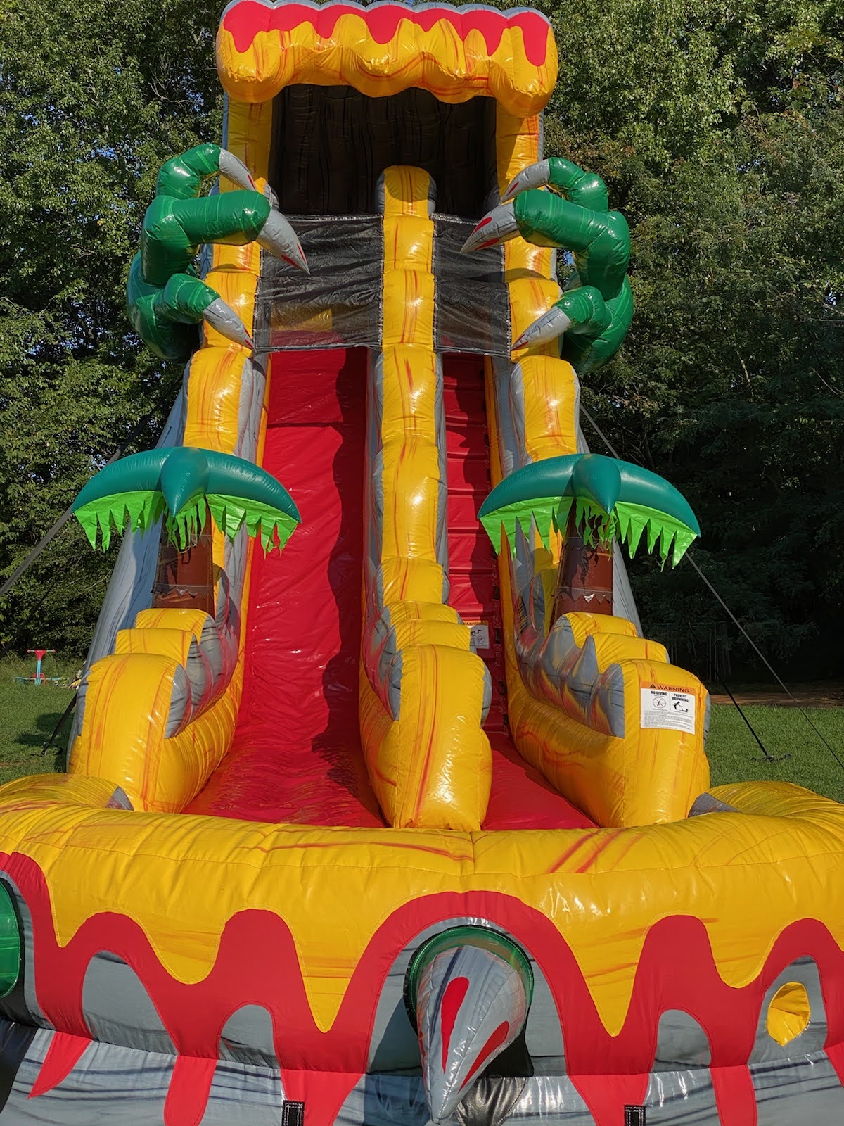 20ft Jurassic Cove Water Slide - Bounce House Rentals in Danville ...