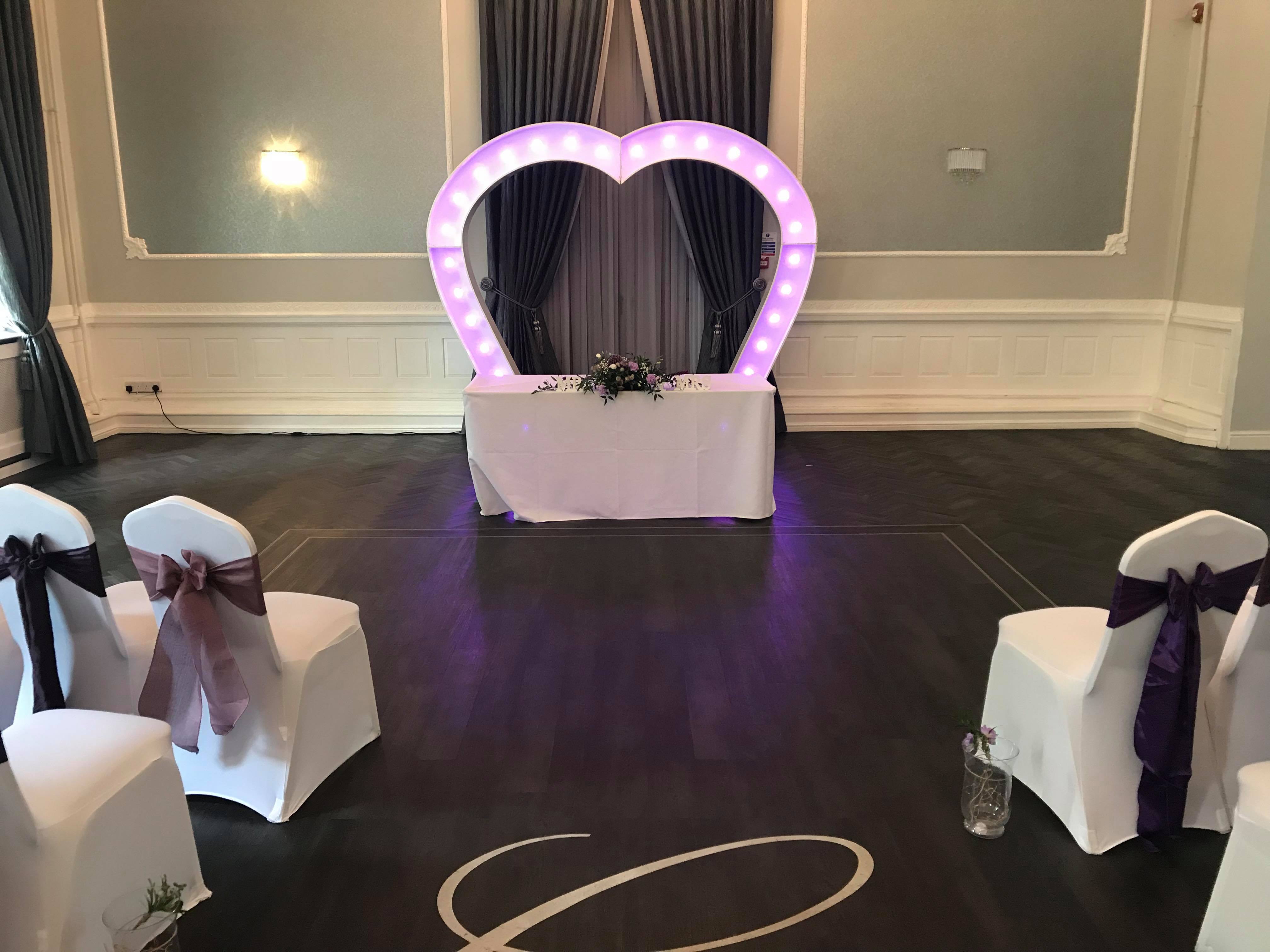 8 ft Multicolored Light Up Arch - Hire in Wirral | Package Hire Events ...