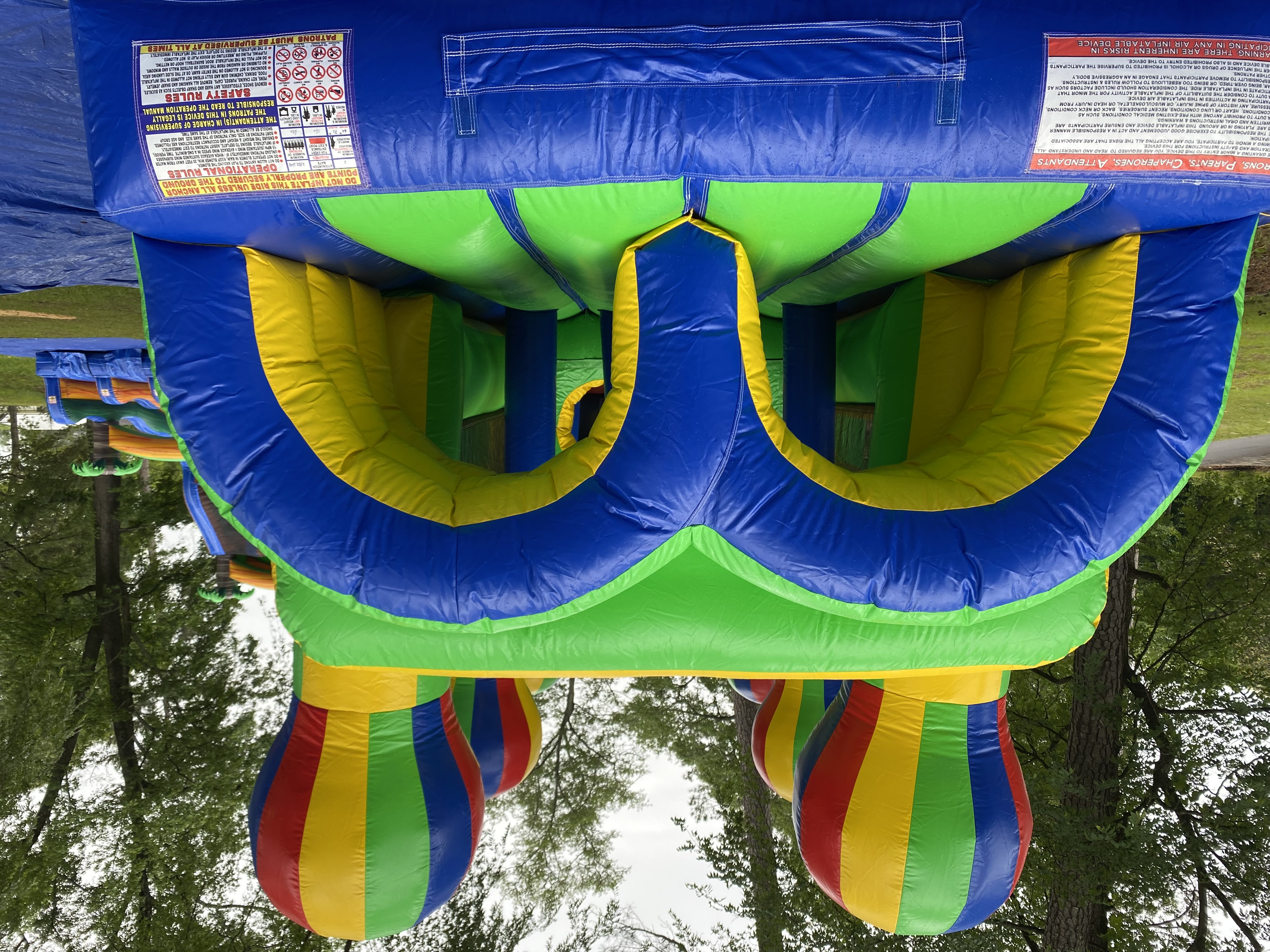 Dry Obstacle Course Ballon Bouncer - Party Rental and Jumpers Rental in ...