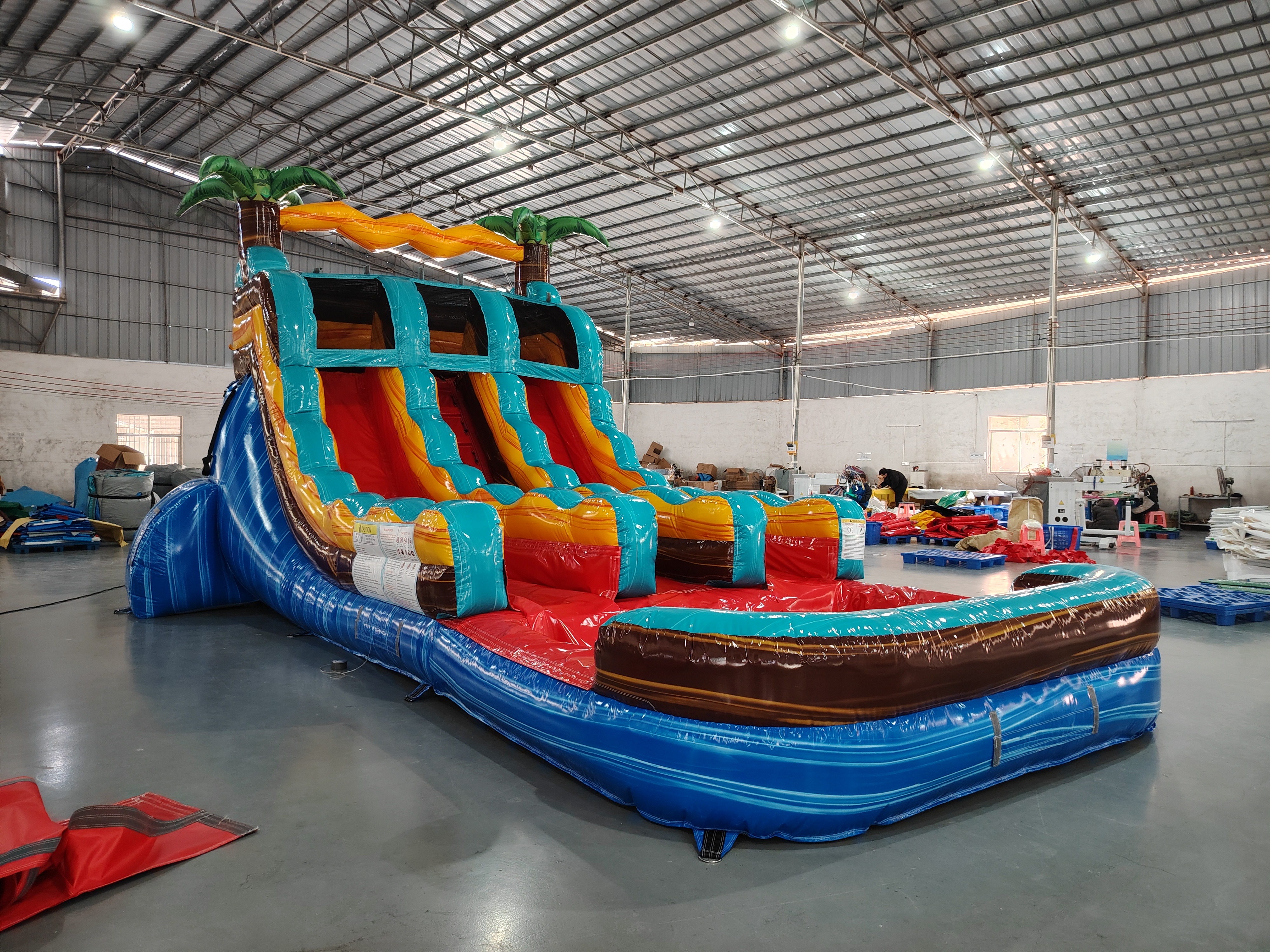 TROPIC SHOCK 15FT WATERSLIDE - Hire in IN | JUMP CITY