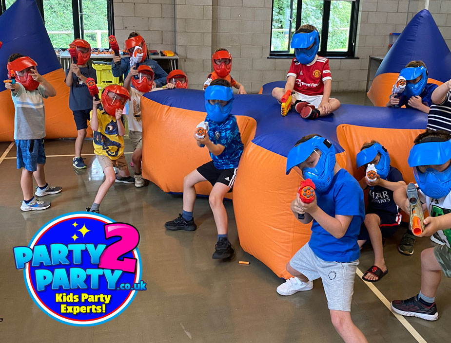 Nerf Blaster Party Hire in Nottingham & East Midlands