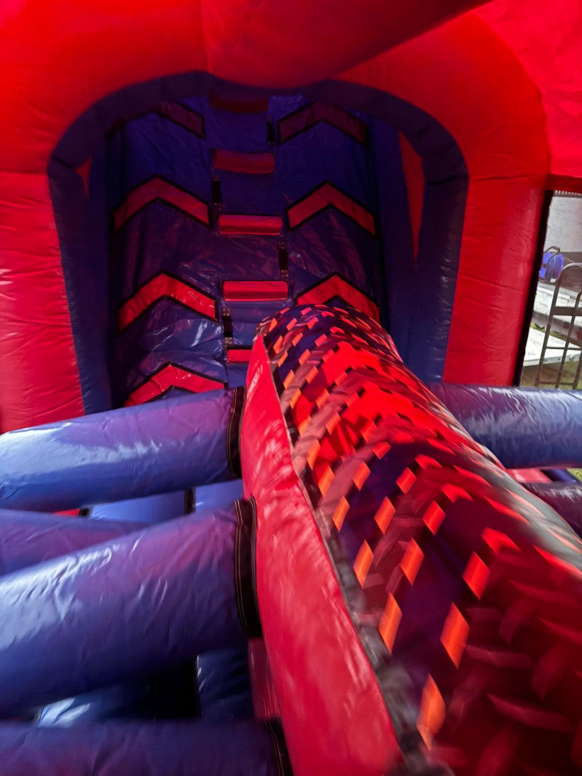 The Ninja 40ft obstacle course - Bouncy Castle Hire in Borris ...