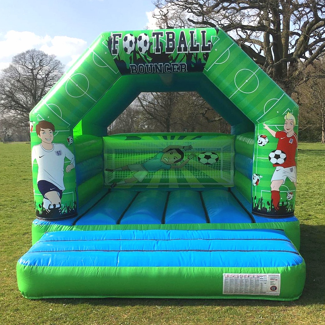 Football Bouncer Castle - Inflatable, Bouncy Castle, Entertainment ...