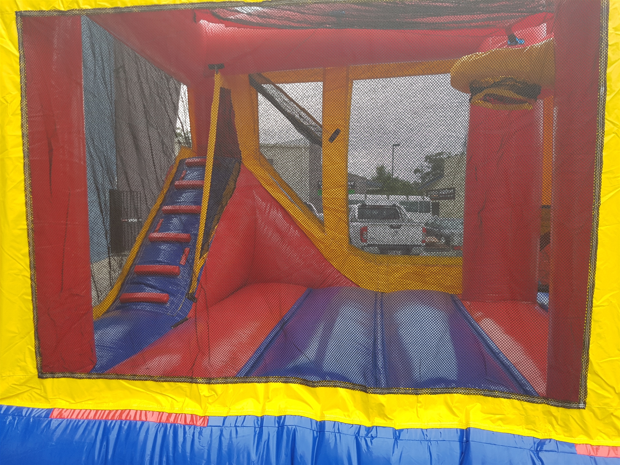 Plain 4in1 Jumping Castle Hire – Castle Capers Adelaide Hills