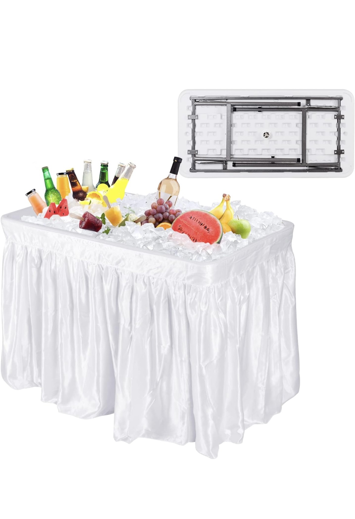 4' Fill N' Chill Table - Hire in Wheeling, Martins Ferry, Moundsville ...
