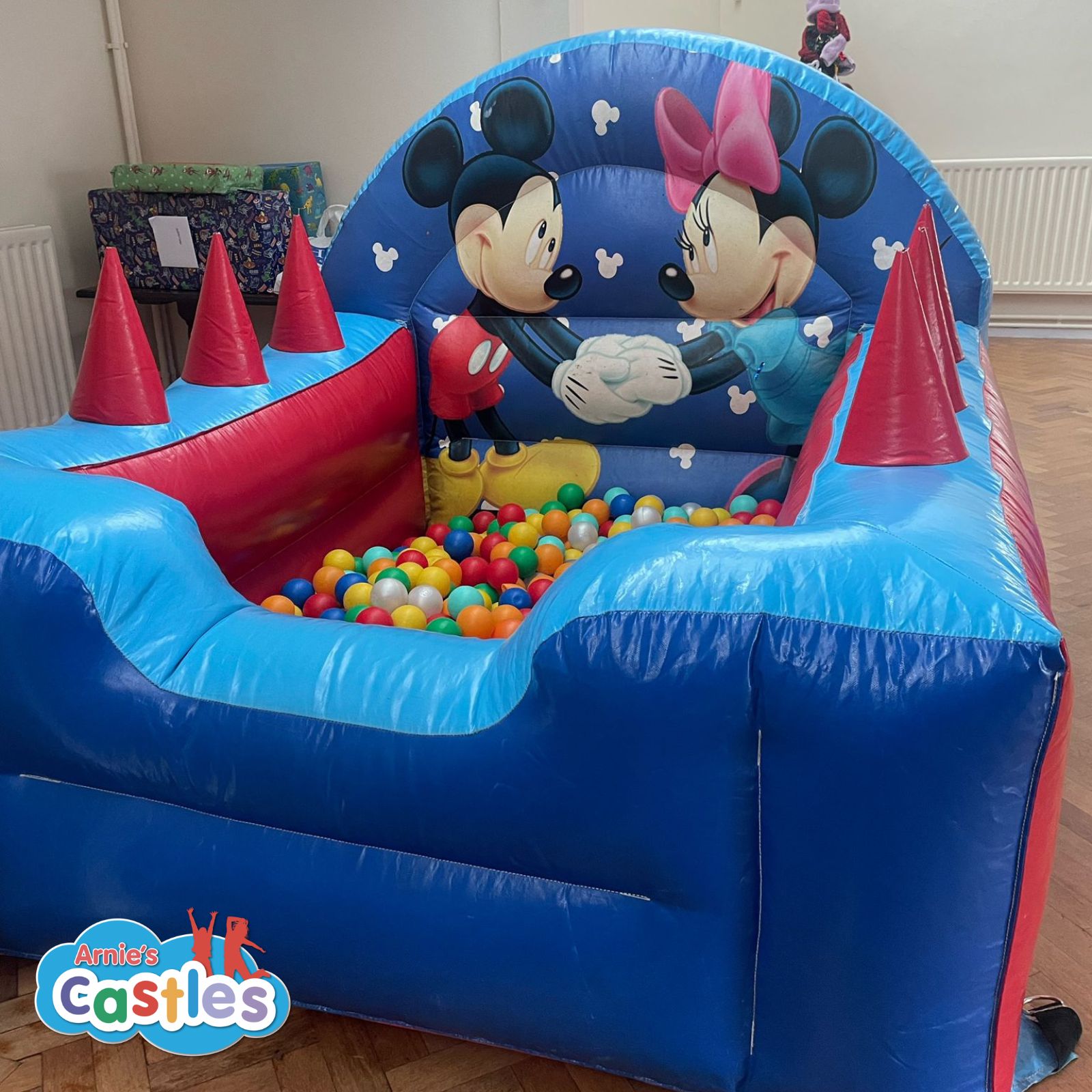 Mickey & Minnie Ball Pit hire | Arnie's Castles | Stoke