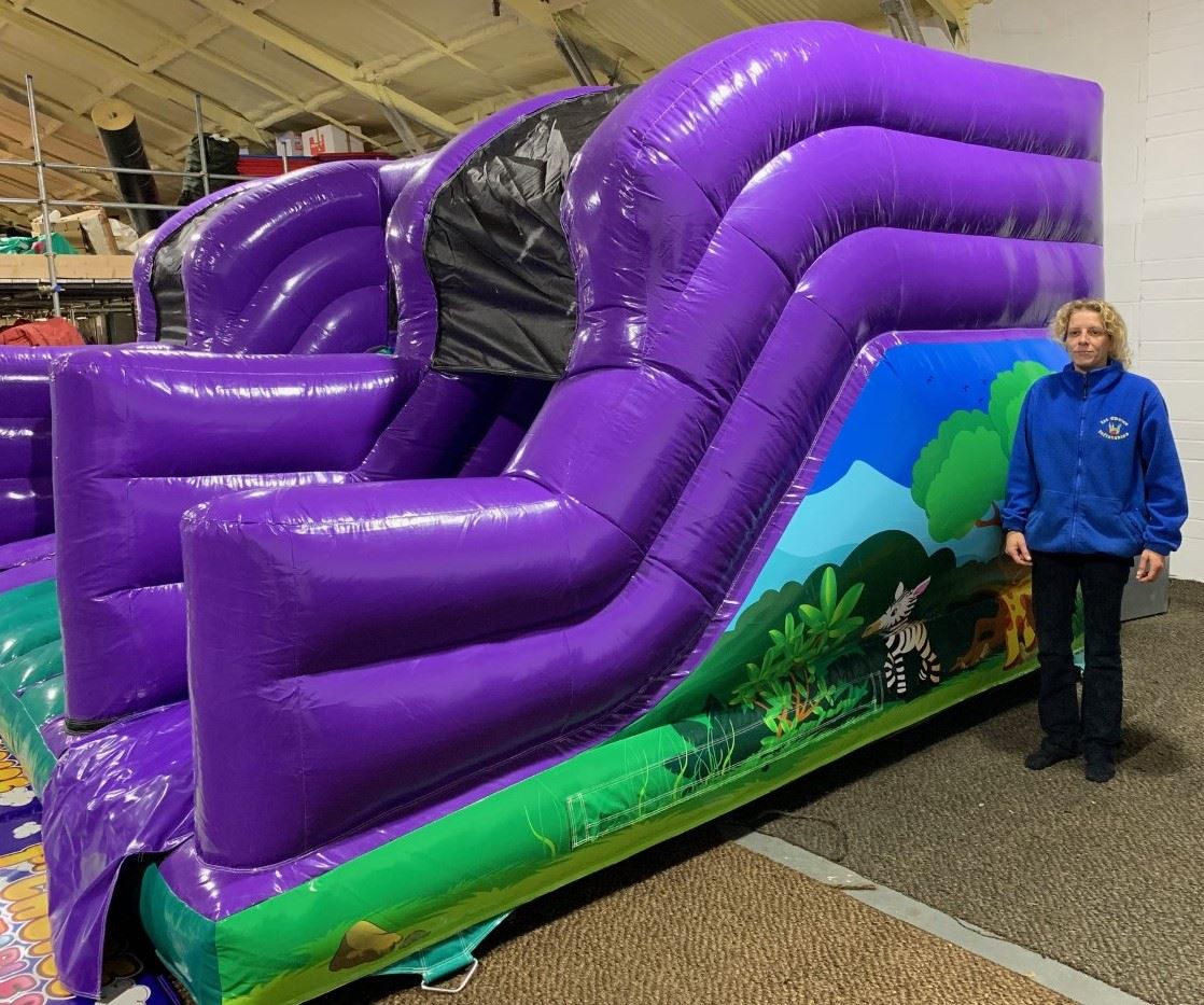 Crawl through Activity Jungle themed 18ft x 13ft - Bouncy Castle Hire ...