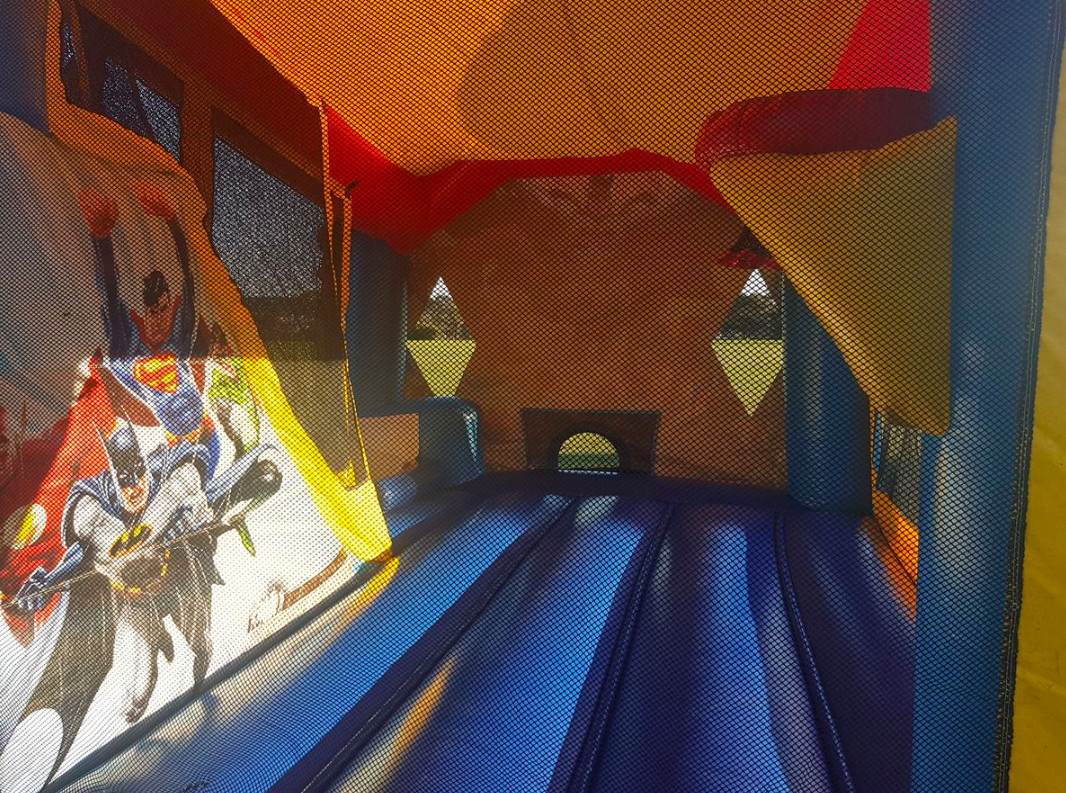 Justice League C4 Combo Jumping Castle Hire Adelaide | Superhero Party