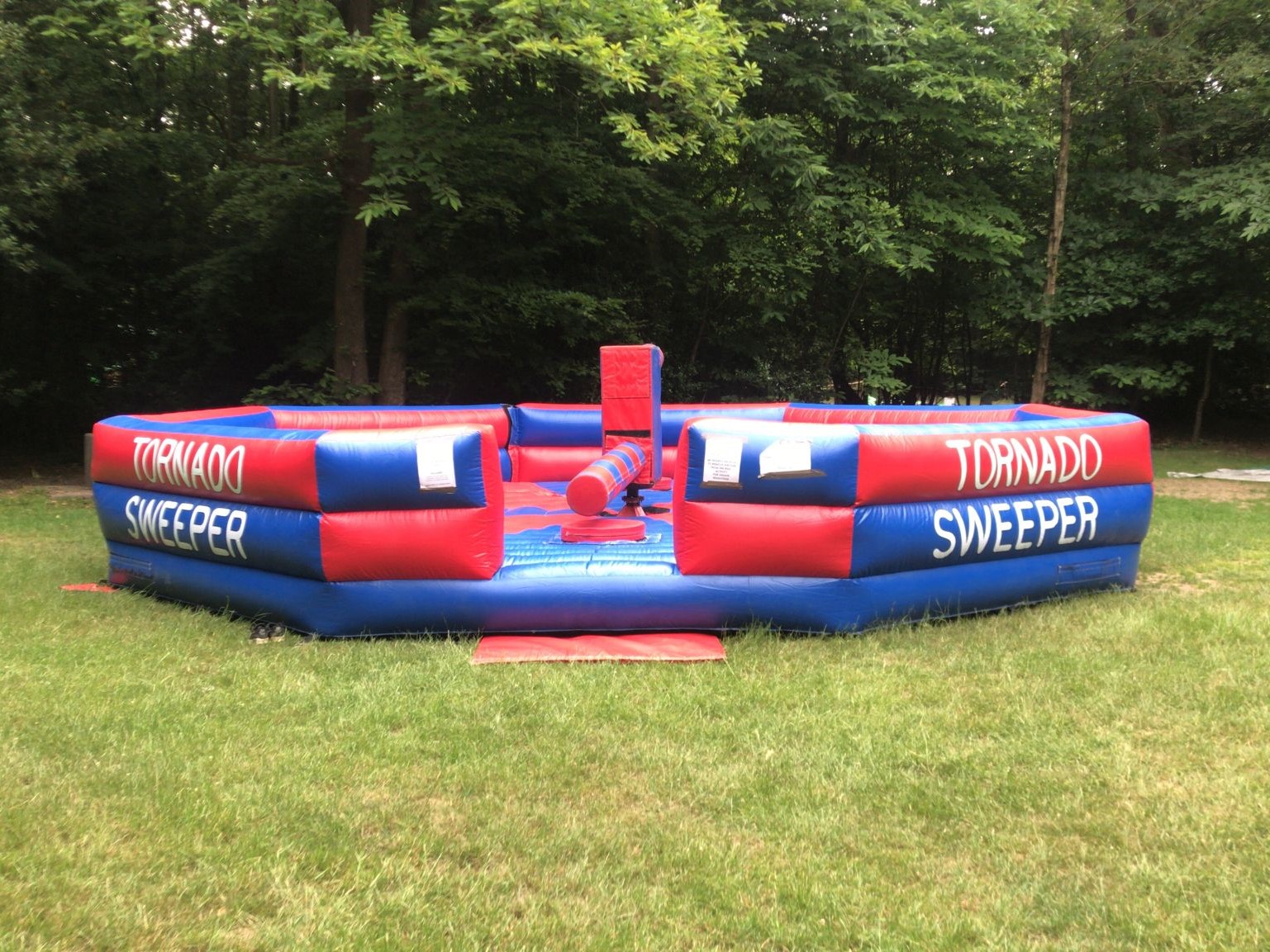 Total Wipeout Last Man Standing Sweeper Corporate Inflatable hire