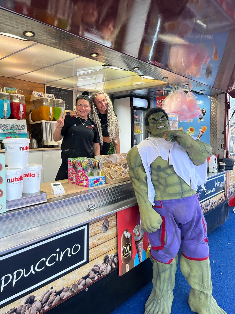Incredible Hulk - Hire in Wirral | Package Hire Events Wirral