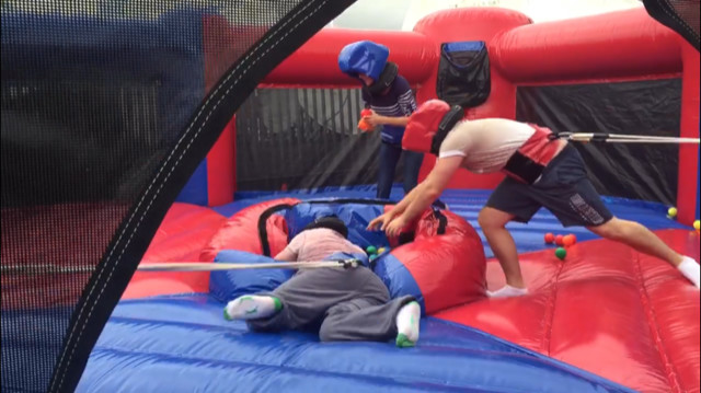 Human Hungry Hippos / Dash & Grab - Bouncy castle, inflatables, and ...