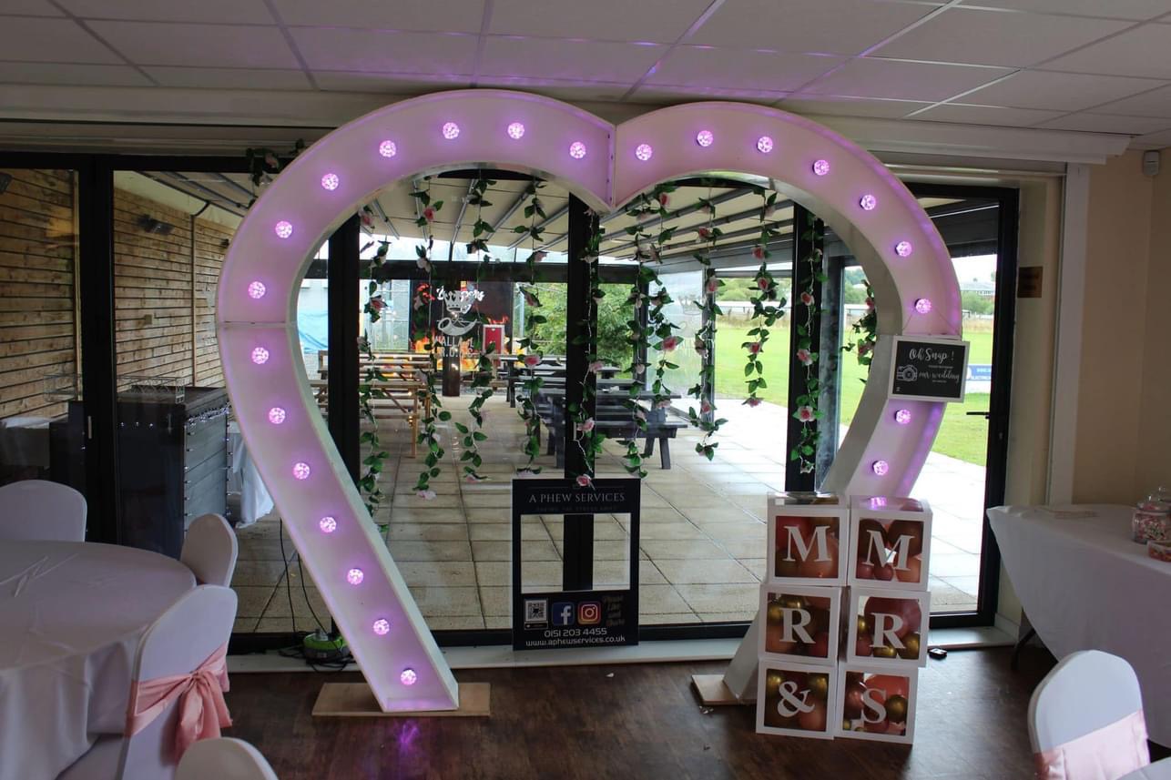 8 ft Multicolored Light Up Arch - Hire in Wirral | Package Hire Events ...