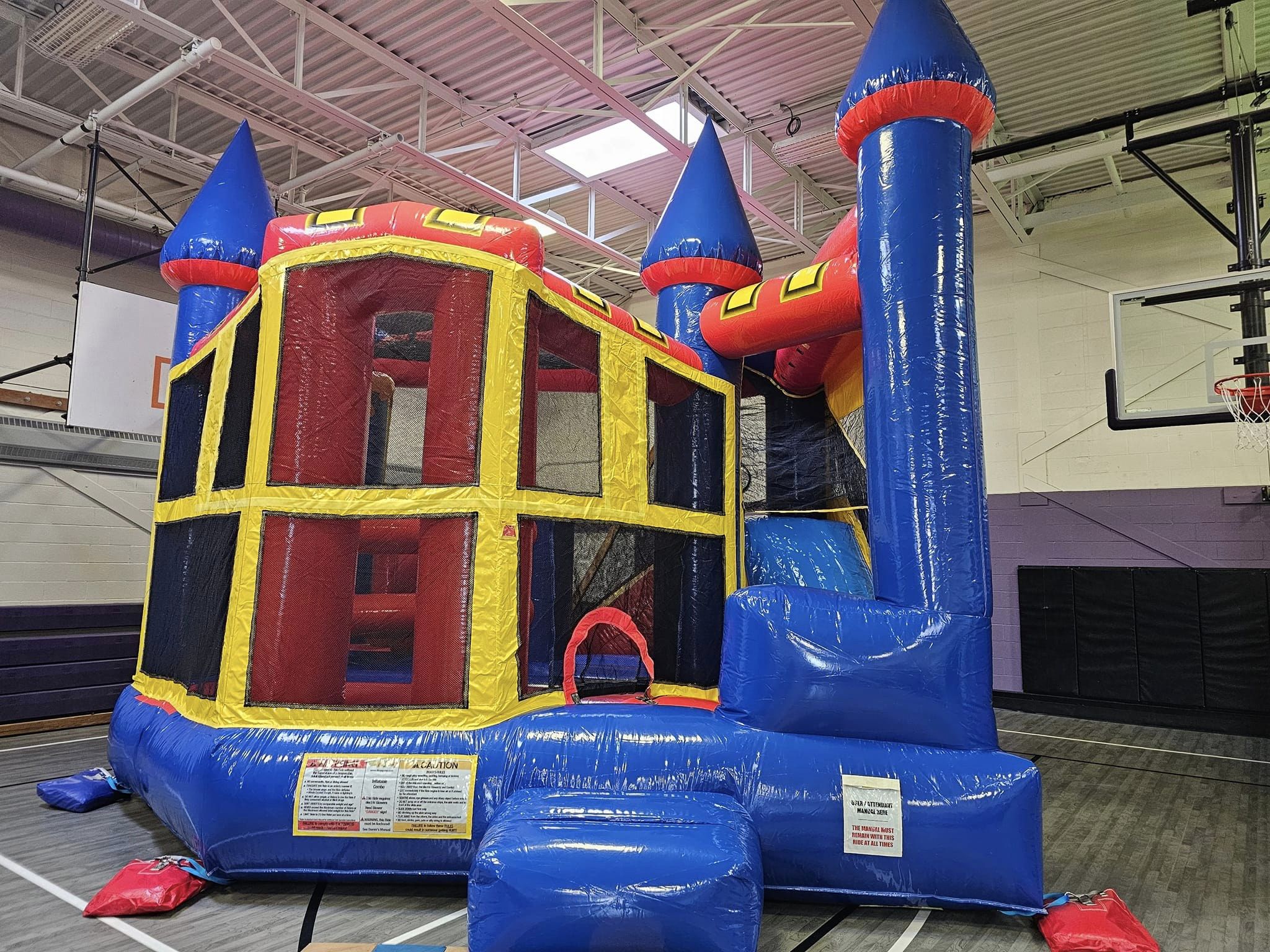 Castle Bounce House 5 in 1 Combo - Hire in Vermont, New Hampshire ...