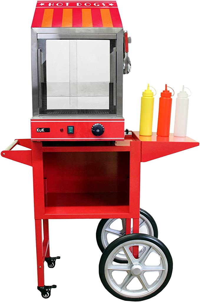 Hot Dog Steamer & Cart - Affordable Buffet Style Catering & Bouncy ...