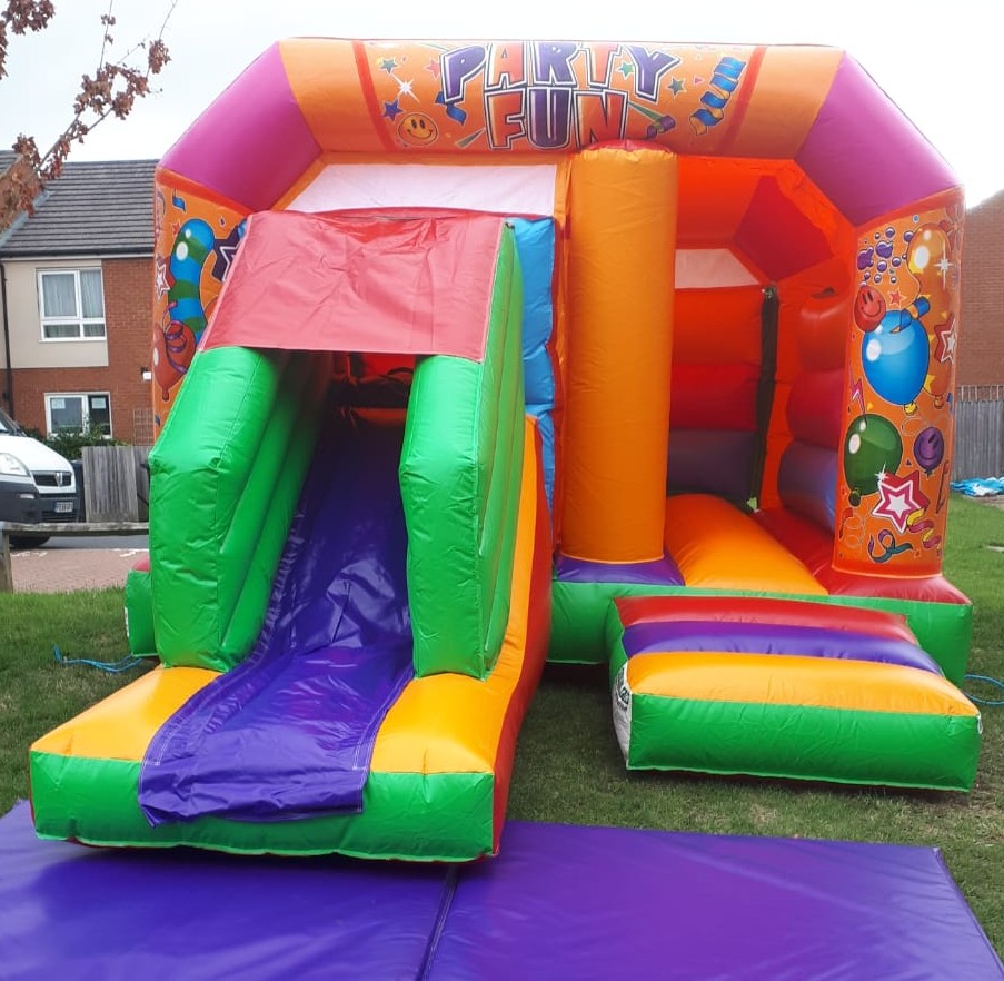 12ft by 18ft Front Slide Castle - Bouncy Castle Hire in Ashford ...