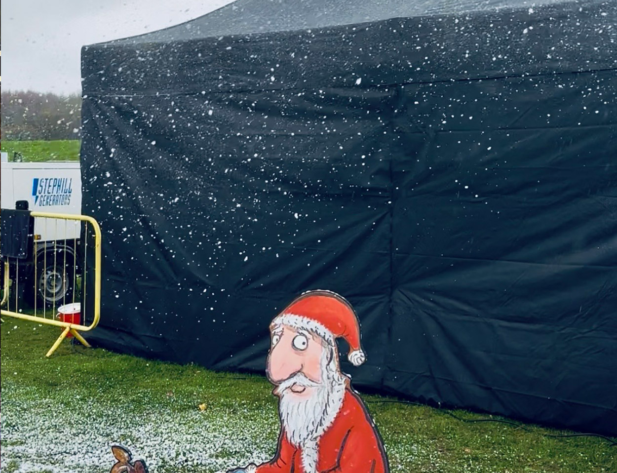 Snow Machine Hire | UK Entertainment Hire | Realistic Snow Effect