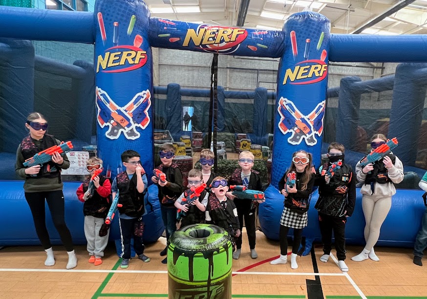Nerf Battle Arena Hire In Bridgend Randb Inflatables