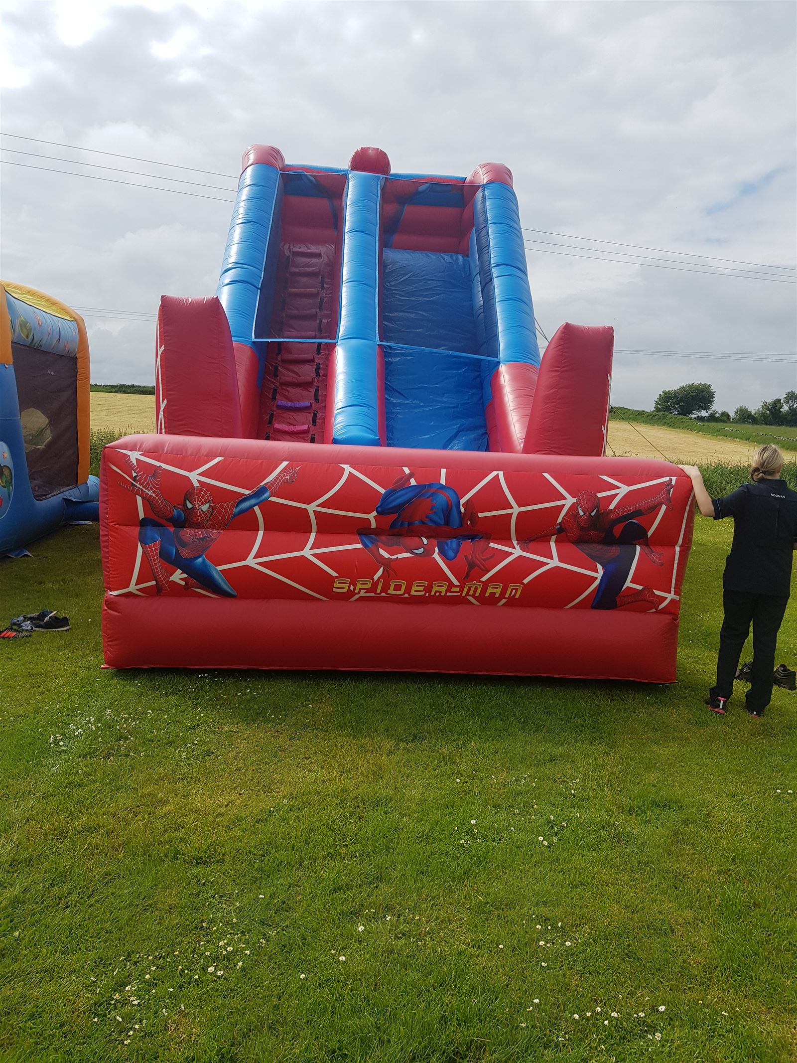 Ultra Spider man Slide - Bouncy Castle Hire, Quad Cars Hire in Loughrea ...