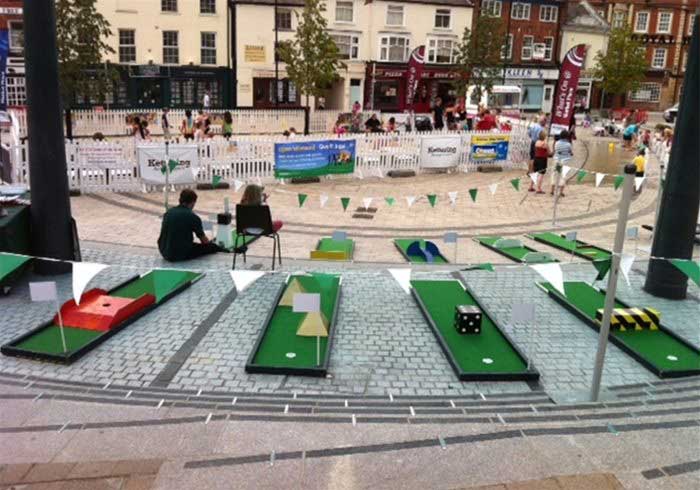 Crazy Golf Hire | Happy Days Events | London Cambridge Northampton UK
