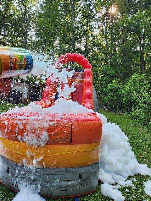 16' Magical Red Marble Slide -DRY - Hire in Winston-Salem, Greensboro ...