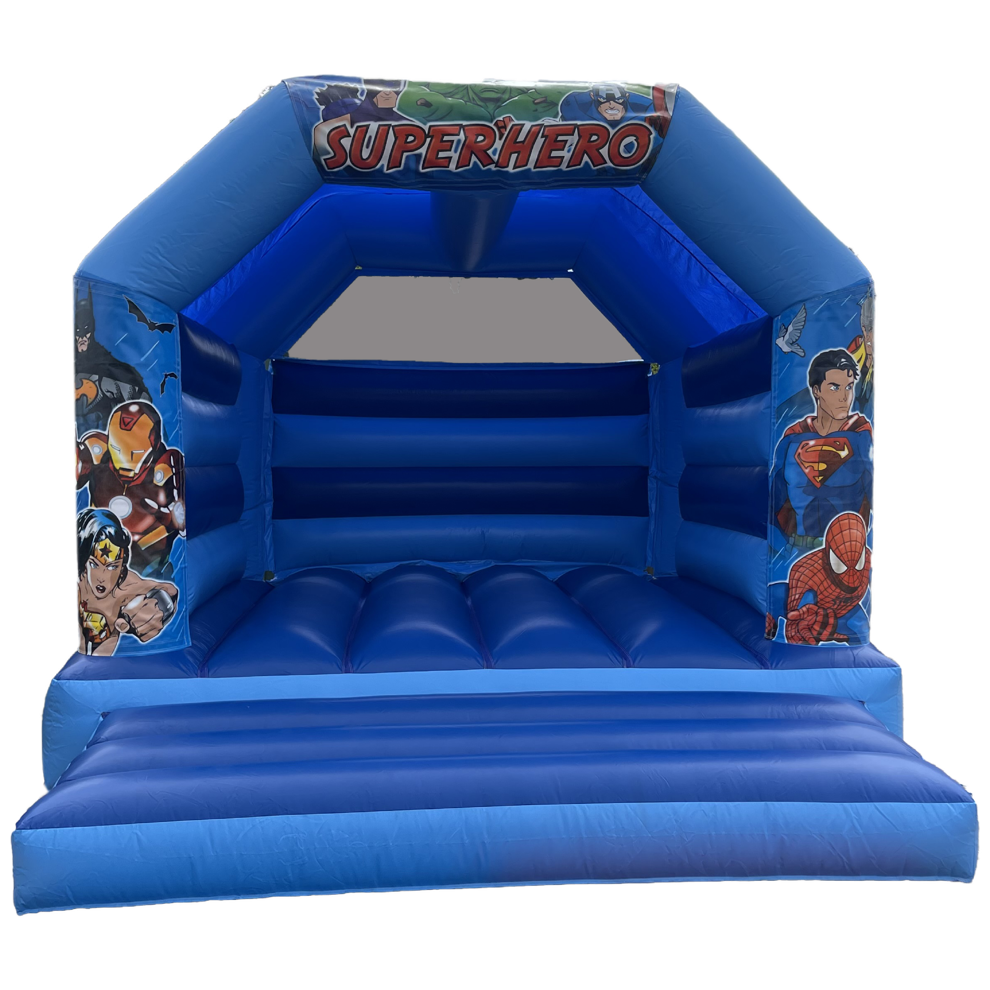 15ft x 12ft Super Hero Bouncy Castle - Hire in North London, Barnet ...