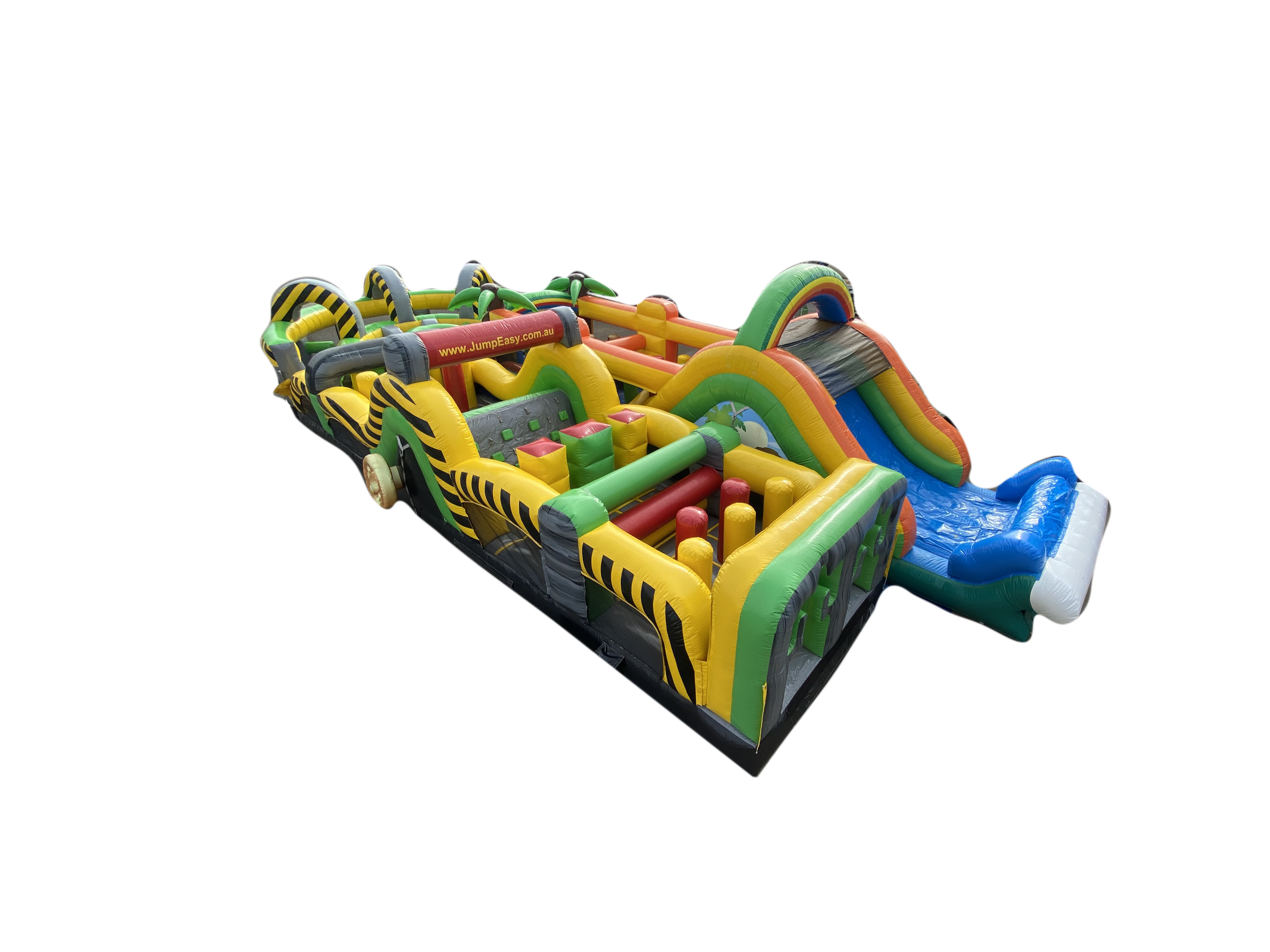 Troppo Obstacle Course Hire – Inflatable Jungle Fun Adelaide | Jump Ea