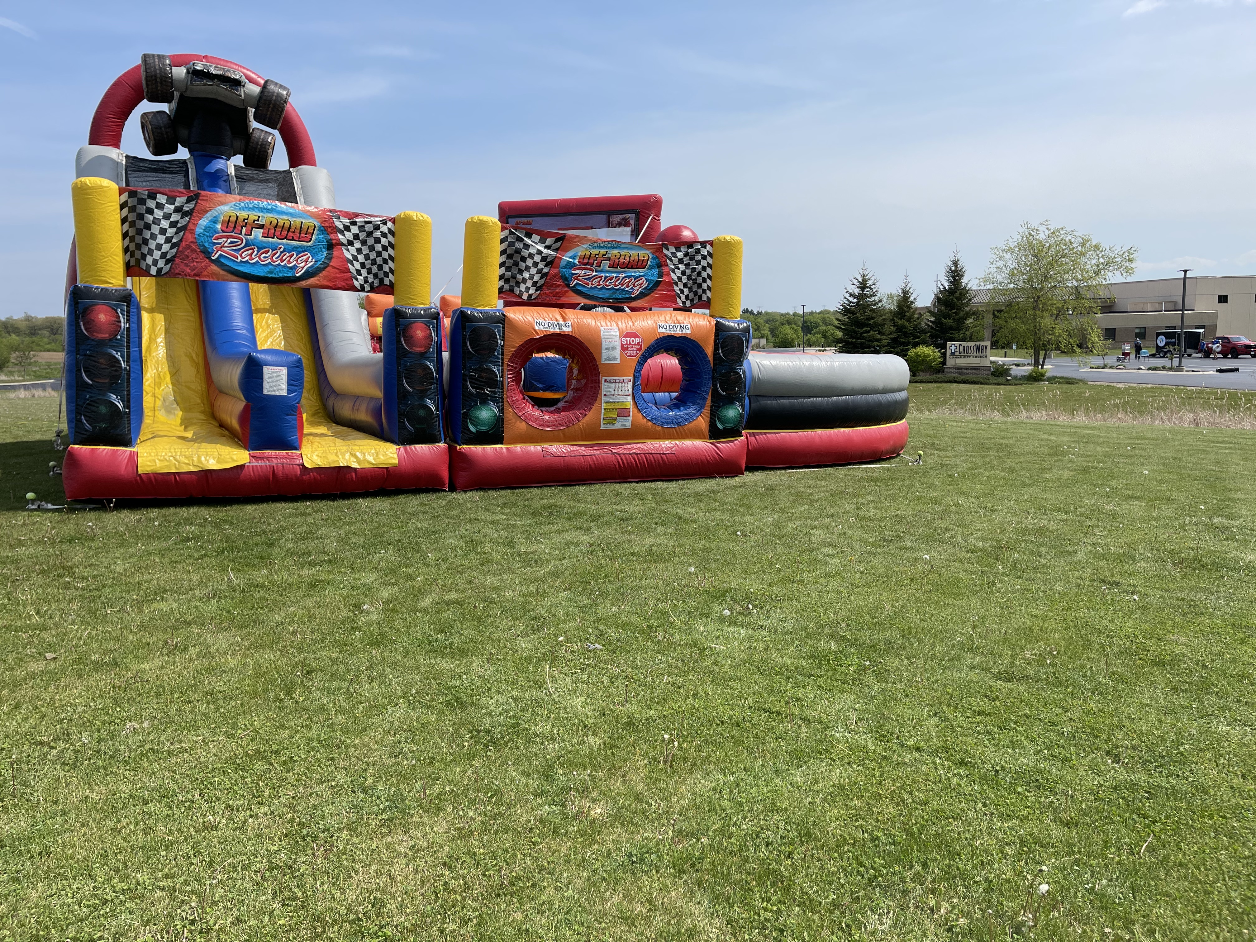 Off-Road Obstacle Course - Rentals in Wisconsion | Blue Sky Inflatables ...