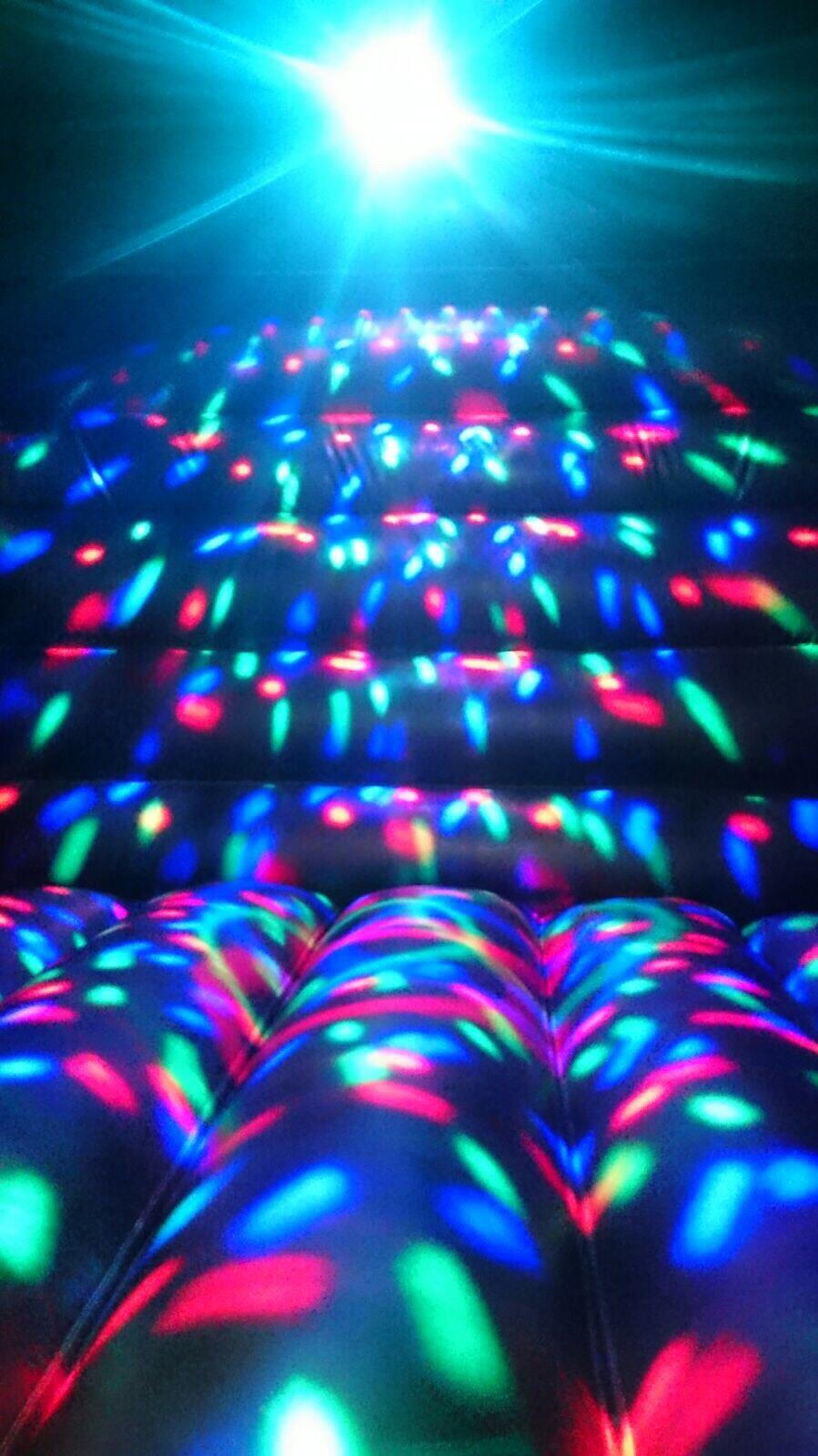 Orange & Black Superheroes 12x16 Disco Dome - Bouncy Castle Hire in ...