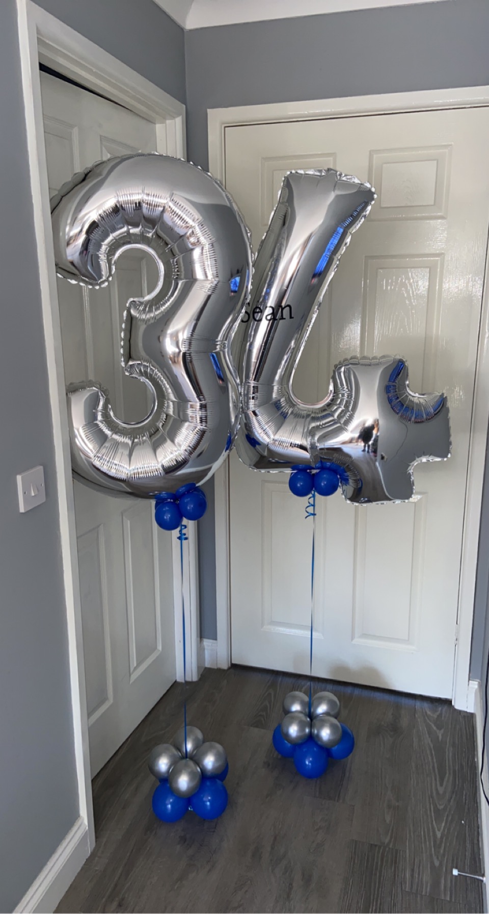 Helium Double Numbers - Hire, Balloon Displays, Bouncy Castle, Soft ...