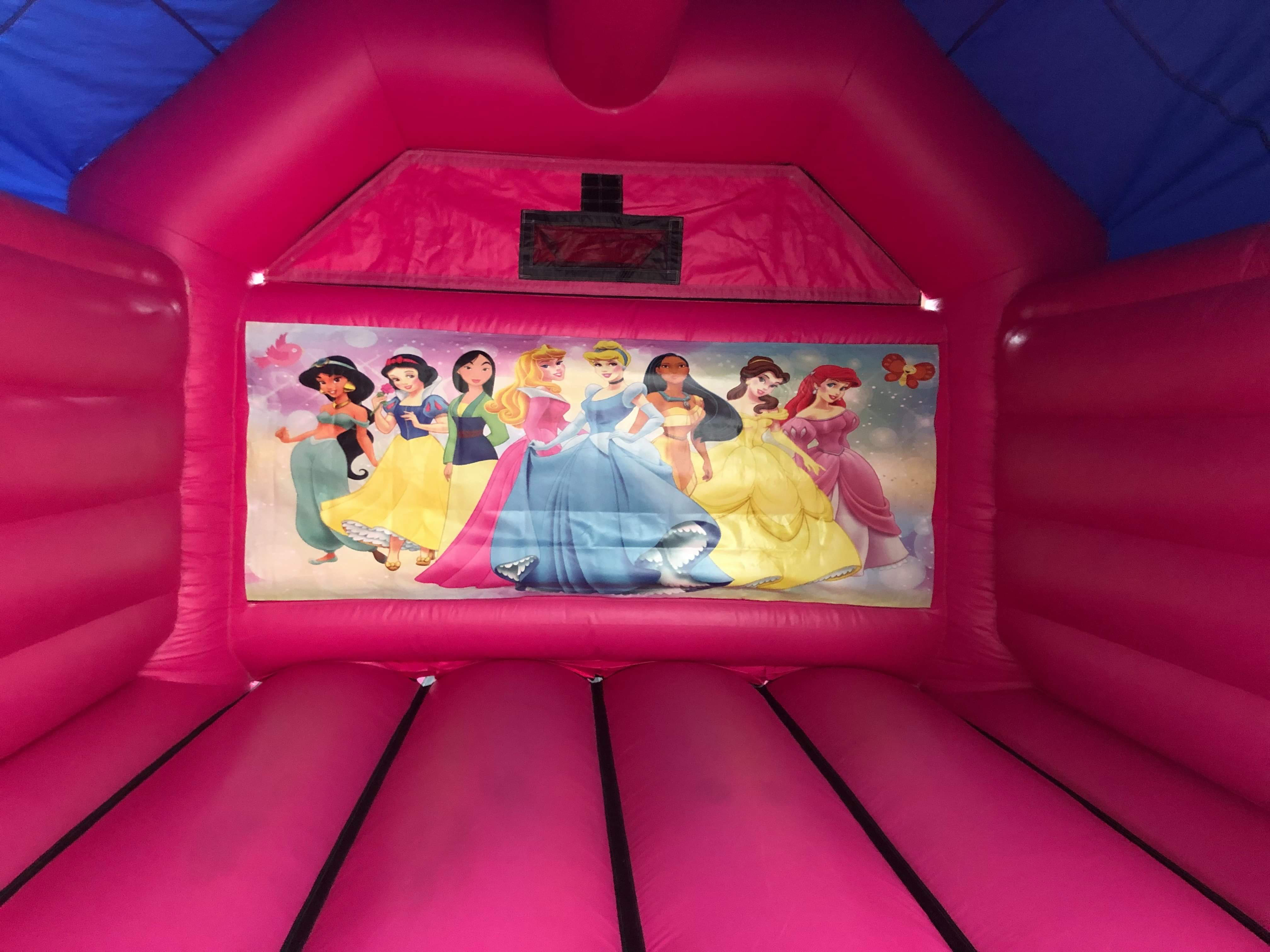 12.5ft x 15.5ft Princess Bouncy Castle - Bouncy Castle Hire in ...